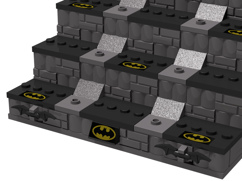 LEGO MOC Batman minifig display by Daddyniemi | Rebrickable - Build ...