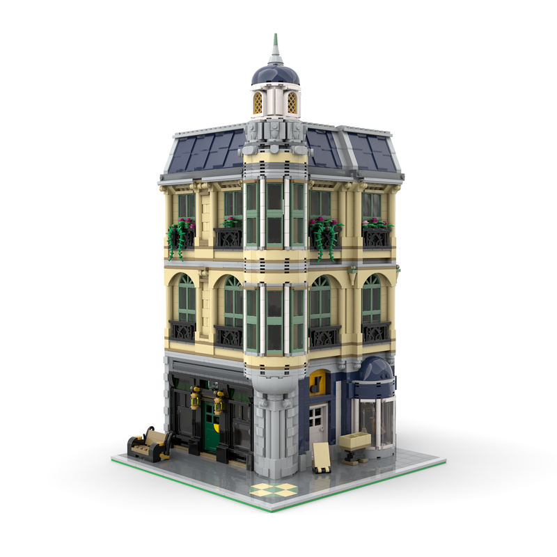 LEGO MOC-70527 Modular The Music Store by HannibalJoost | Rebrickable ...