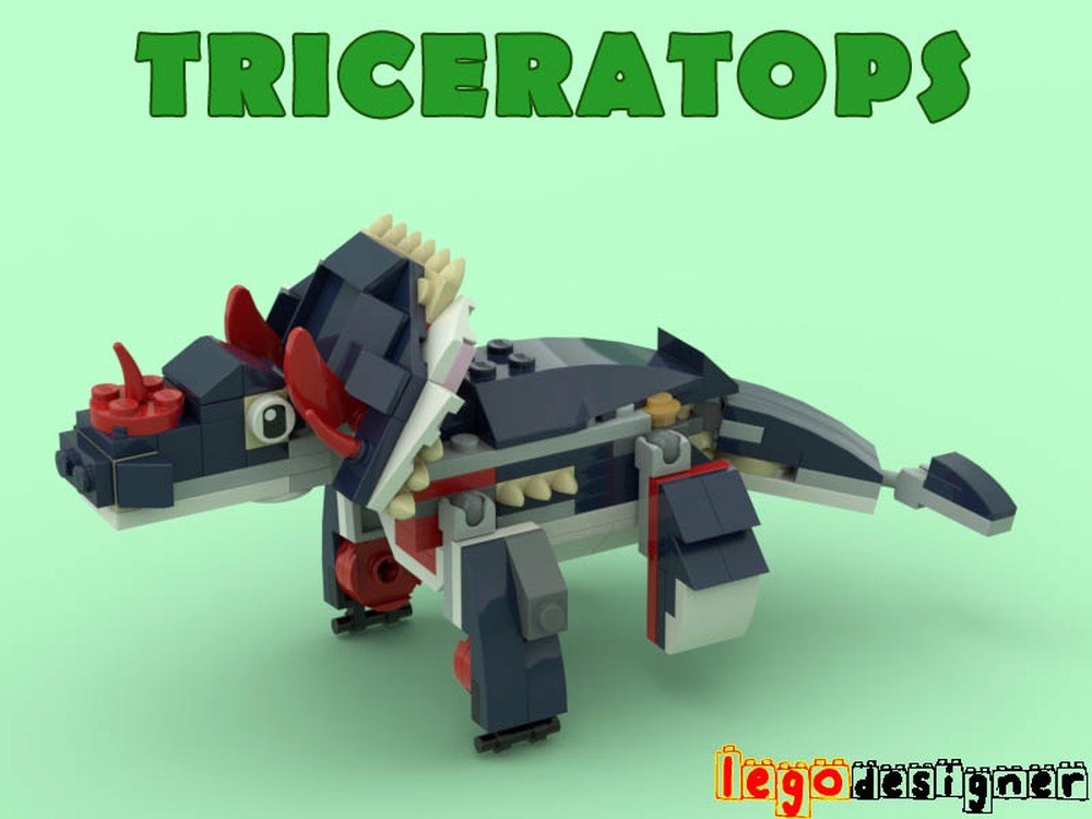 Lego Moc 31088 Triceratops Alternate Build By Legodesigner