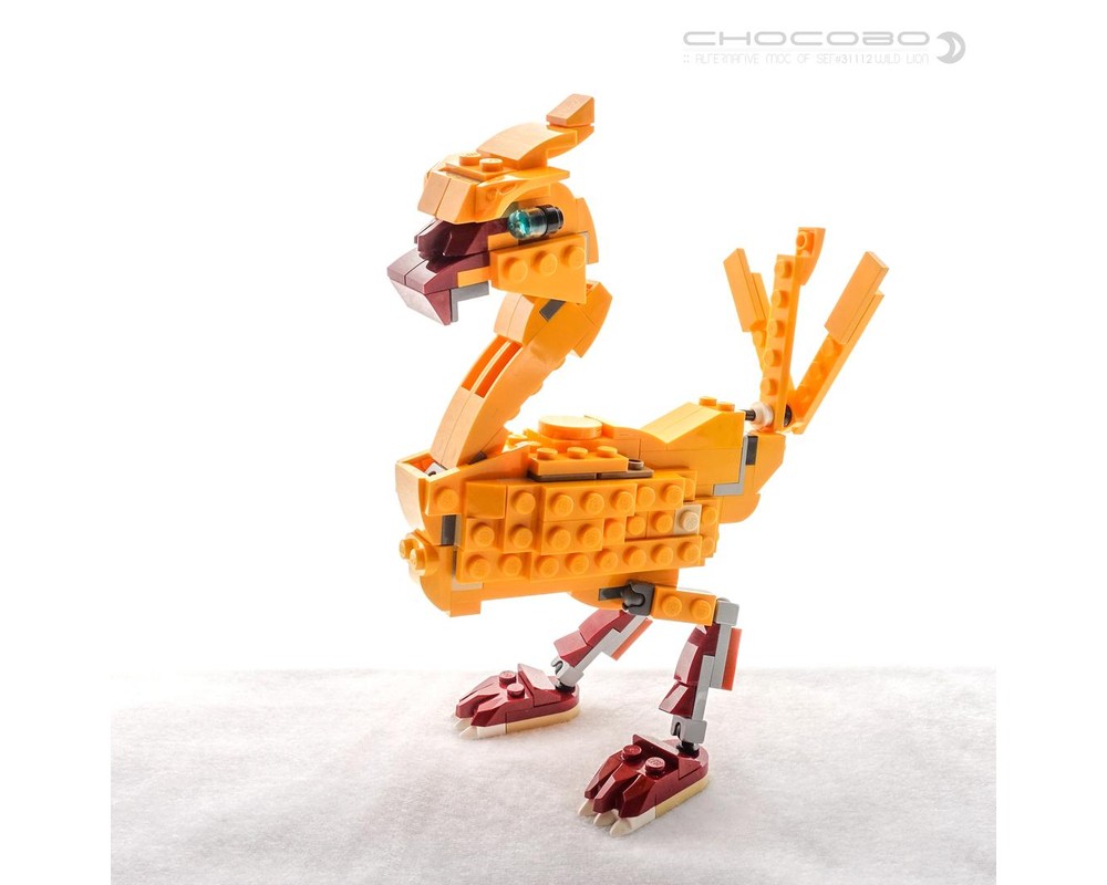 LEGO MOC Chocobo by dvdliu | Rebrickable - Build with LEGO