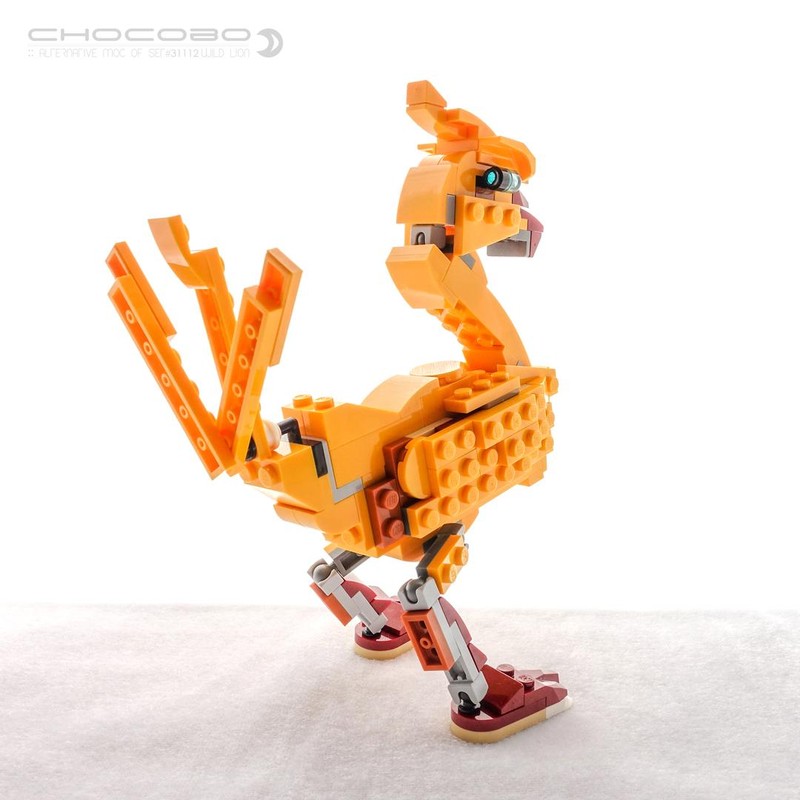 LEGO MOC Chocobo by dvdliu | Rebrickable - Build with LEGO