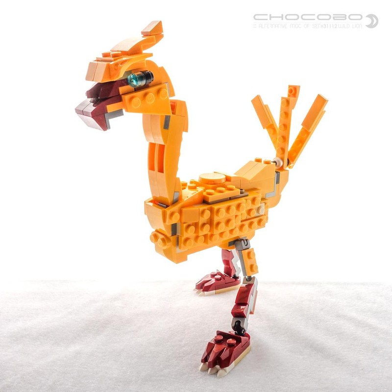LEGO MOC Chocobo by dvdliu | Rebrickable - Build with LEGO