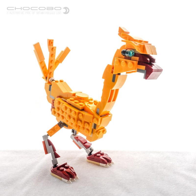 LEGO MOC Chocobo by dvdliu | Rebrickable - Build with LEGO