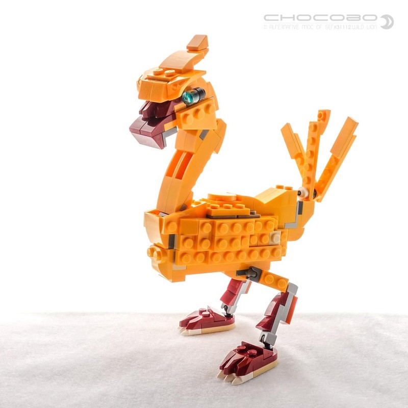 LEGO MOC Chocobo by dvdliu | Rebrickable - Build with LEGO