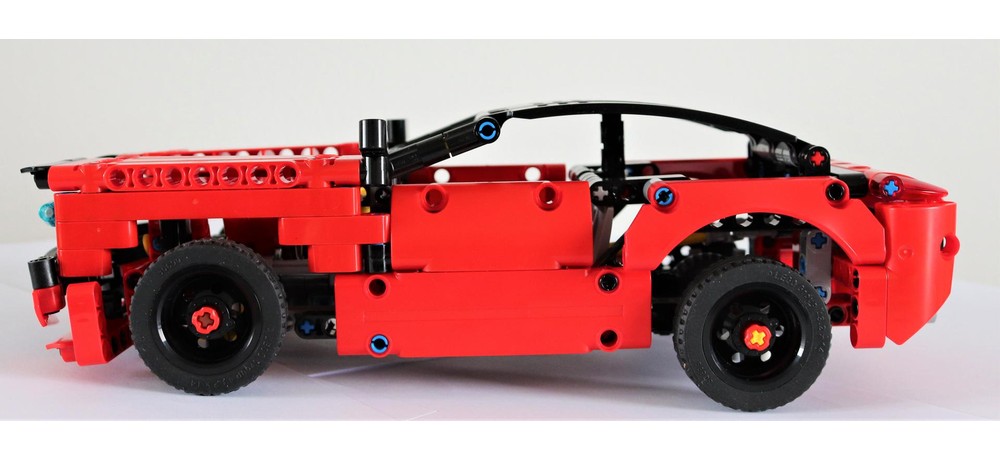 LEGO MOC 42098 Red Brother by Take_A_Brick | Rebrickable - Build with LEGO