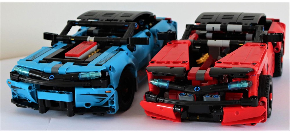 LEGO MOC 42098 Red Brother by Take_A_Brick | Rebrickable - Build with LEGO