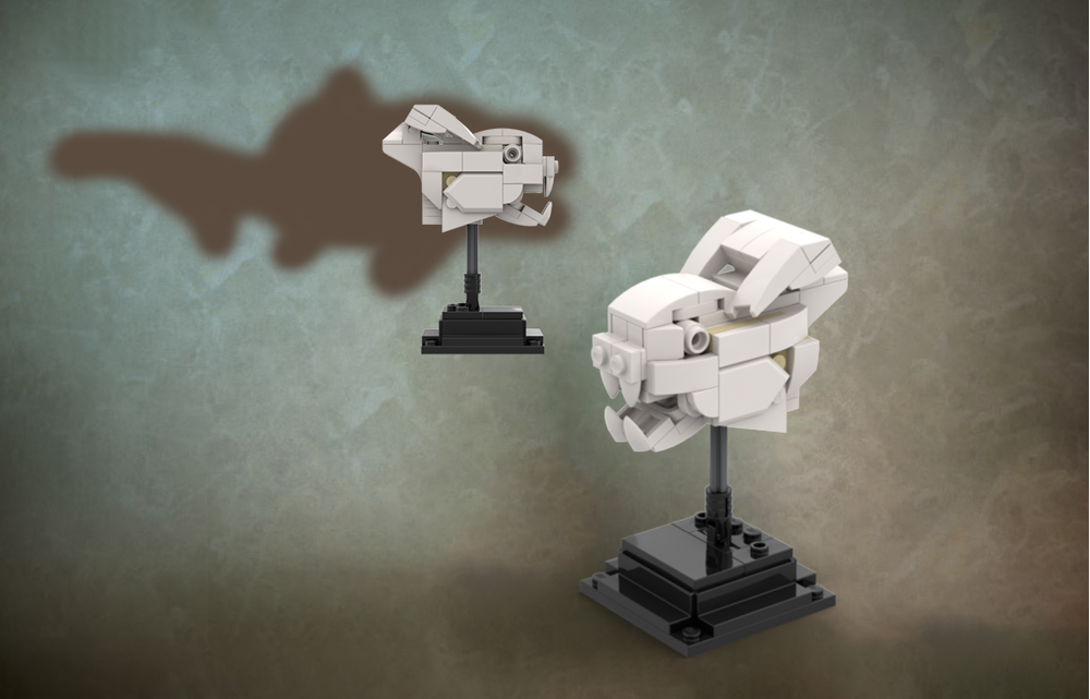 LEGO MOC Dunkleosteus Skull - Lego Dinosaur Fossils by LaurensPosthuma ...
