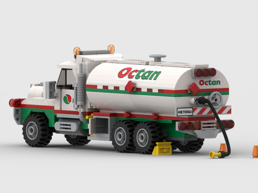 LEGO MOC Octan Fuel Truck by HaulingBricks | Rebrickable - Build with LEGO