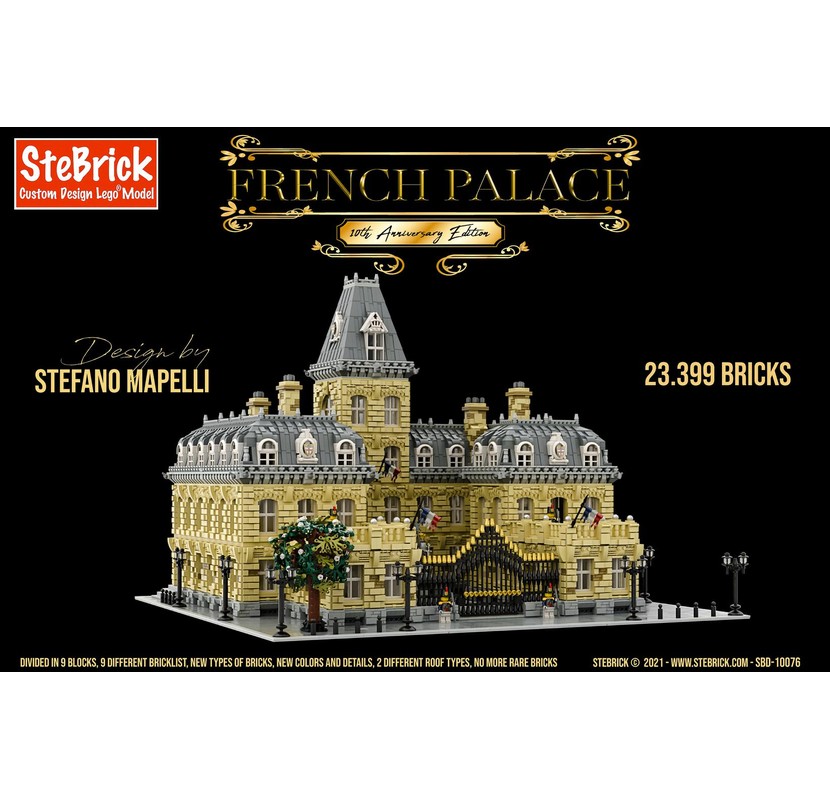 LEGO MOC French Palace 10th Anniversary Edition by STEBRICK ...