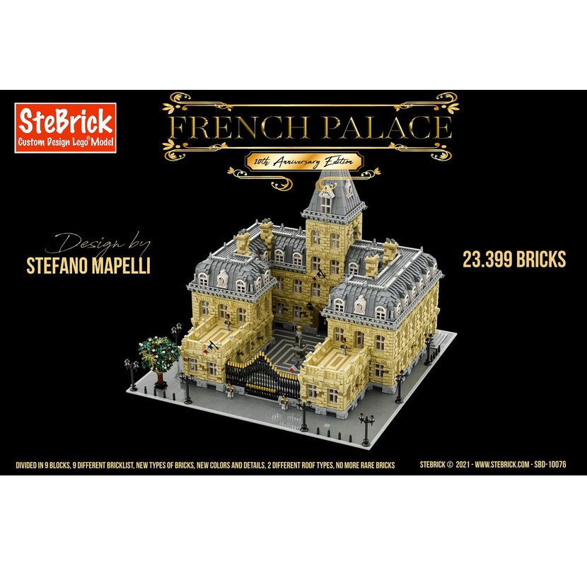 LEGO MOC French Palace 10th Anniversary Edition by STEBRICK ...