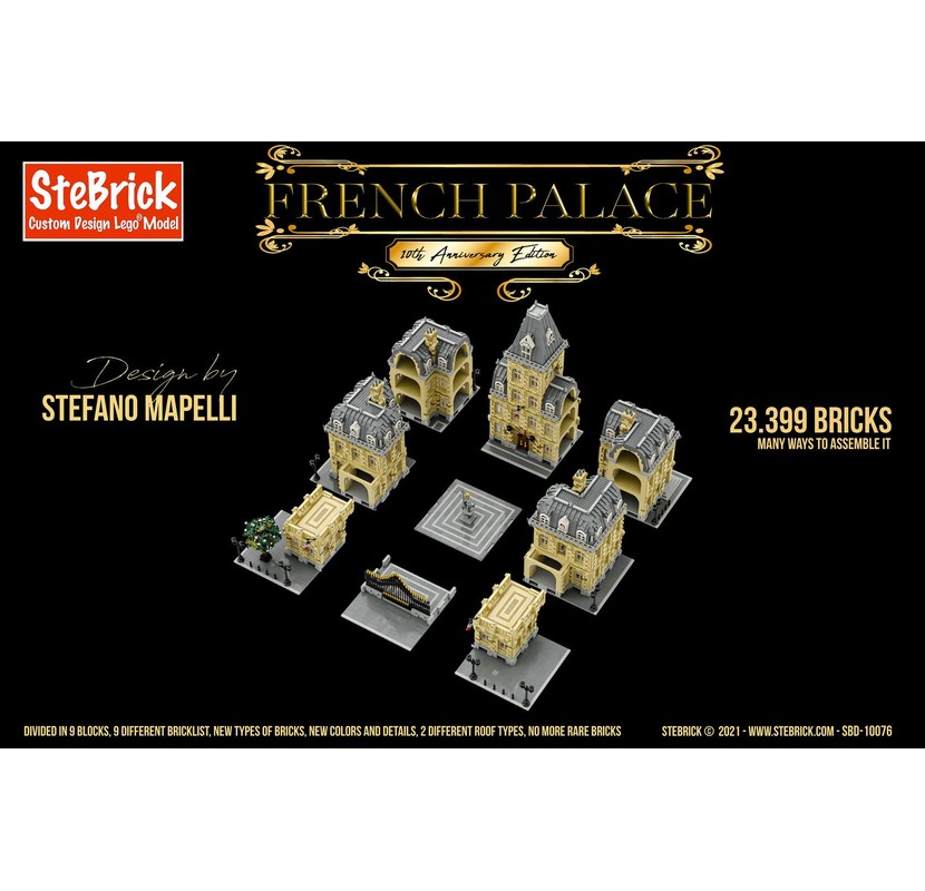LEGO MOC French Palace 10th Anniversary Edition by STEBRICK ...