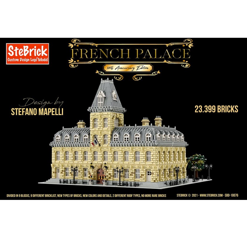LEGO MOC French Palace 10th Anniversary Edition by STEBRICK ...