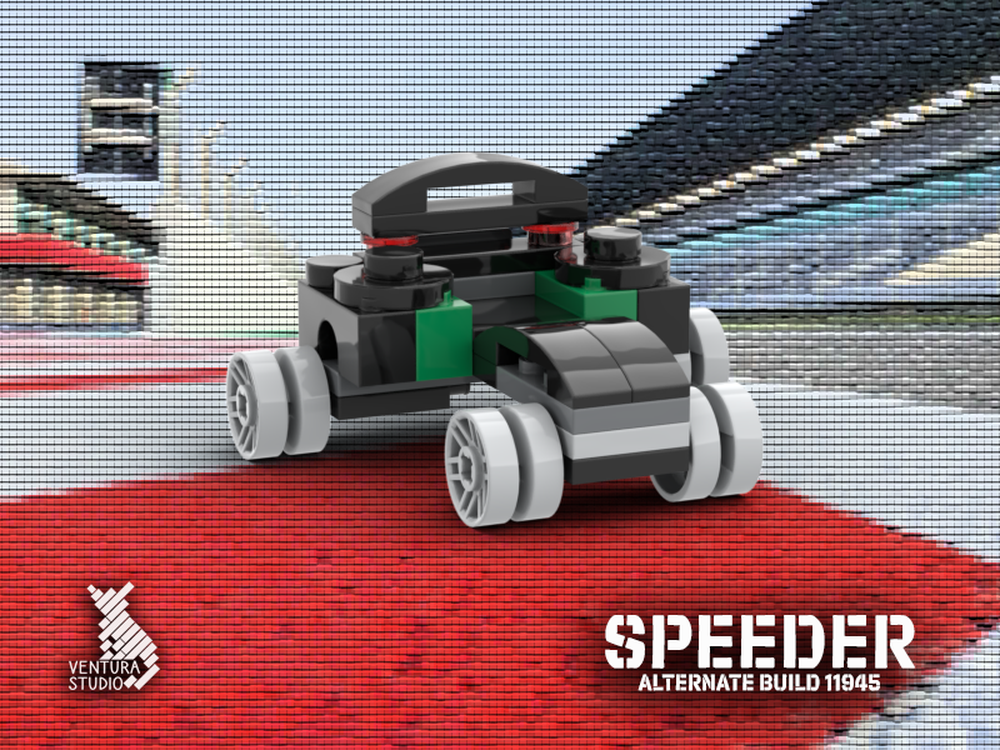 LEGO MOC Speeder by Pack of Bricks | Rebrickable - Build with LEGO