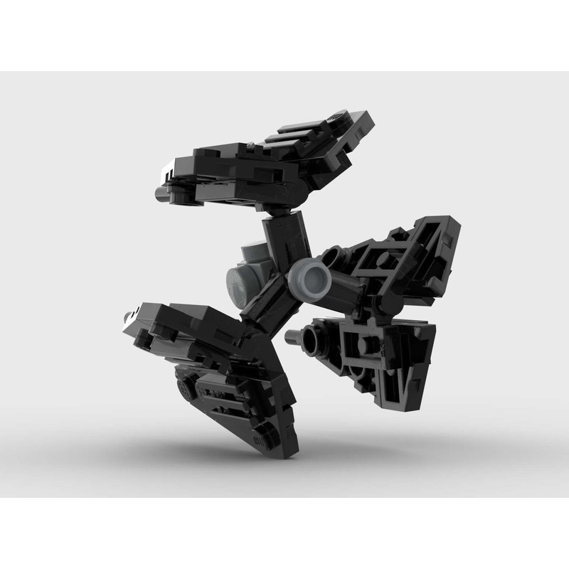 LEGO MOC Micro Build - Tie Defender by ZeroFoxGiven | Rebrickable ...