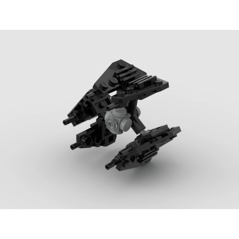 LEGO MOC Micro Build - Tie Defender by ZeroFoxGiven | Rebrickable ...