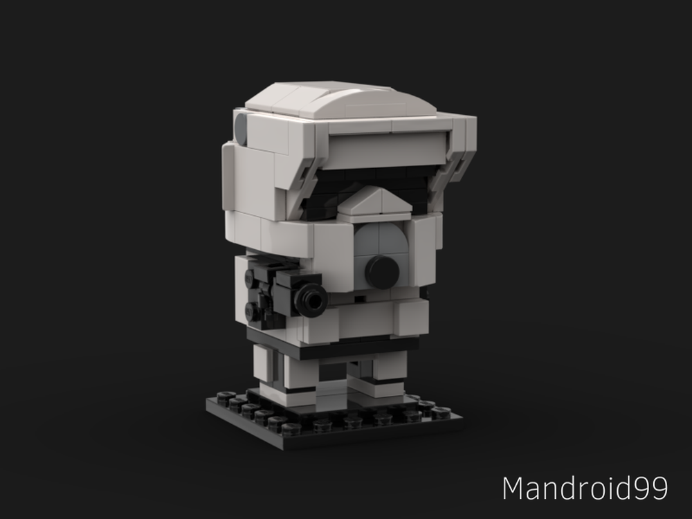 Lego Moc Scout Trooper By Mandroid99 Rebrickable Build With Lego