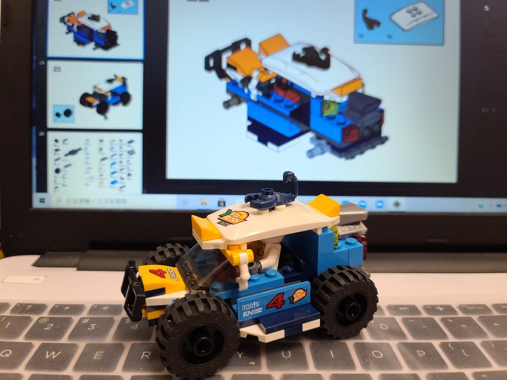 LEGO MOC Dakar Rally 60218 by xlash0909 | Rebrickable - Build with LEGO