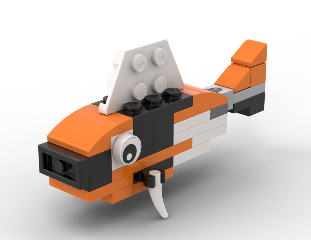 LEGO MOC 30285 Little Fish by Lautinus | Rebrickable - Build with LEGO