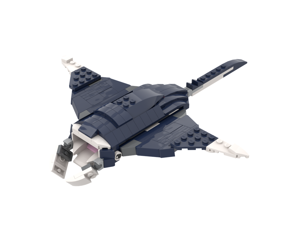 LEGO MOC Manta Ray XL 31088 2 to 1 by bricksmartworkshop | Rebrickable ...