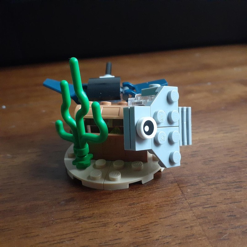 LEGO MOC The Sunfish and Manta Ray by MemeLord0829 | Rebrickable ...