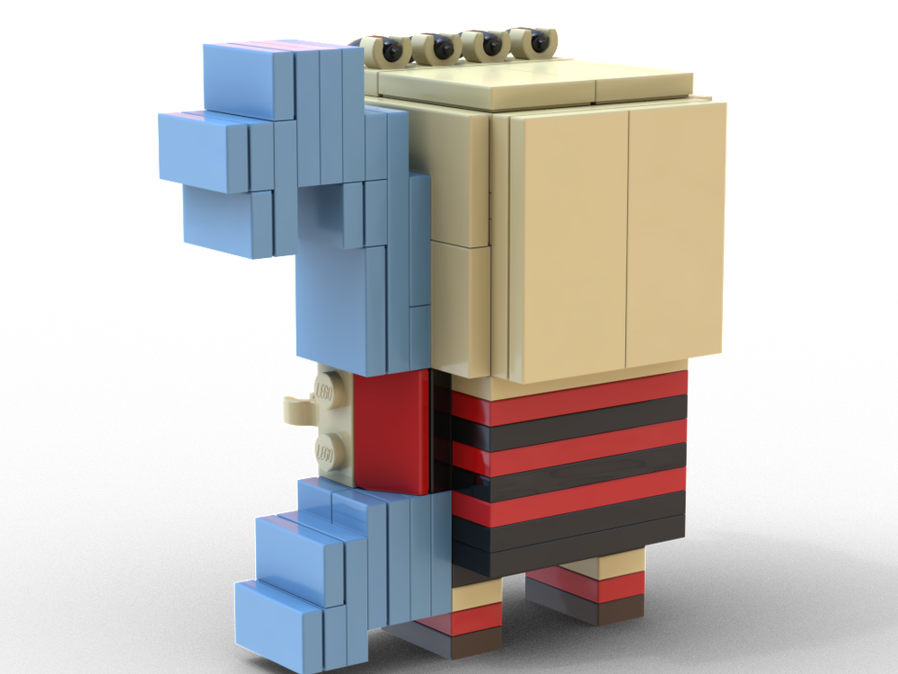 LEGO MOC Linus van Pelt from Peanuts Brickheadz by cdn | Rebrickable ...