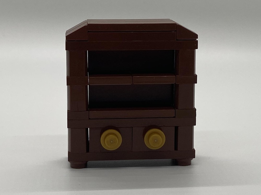 LEGO MOC Bookshelf by Brick Studs | Rebrickable - Build with LEGO