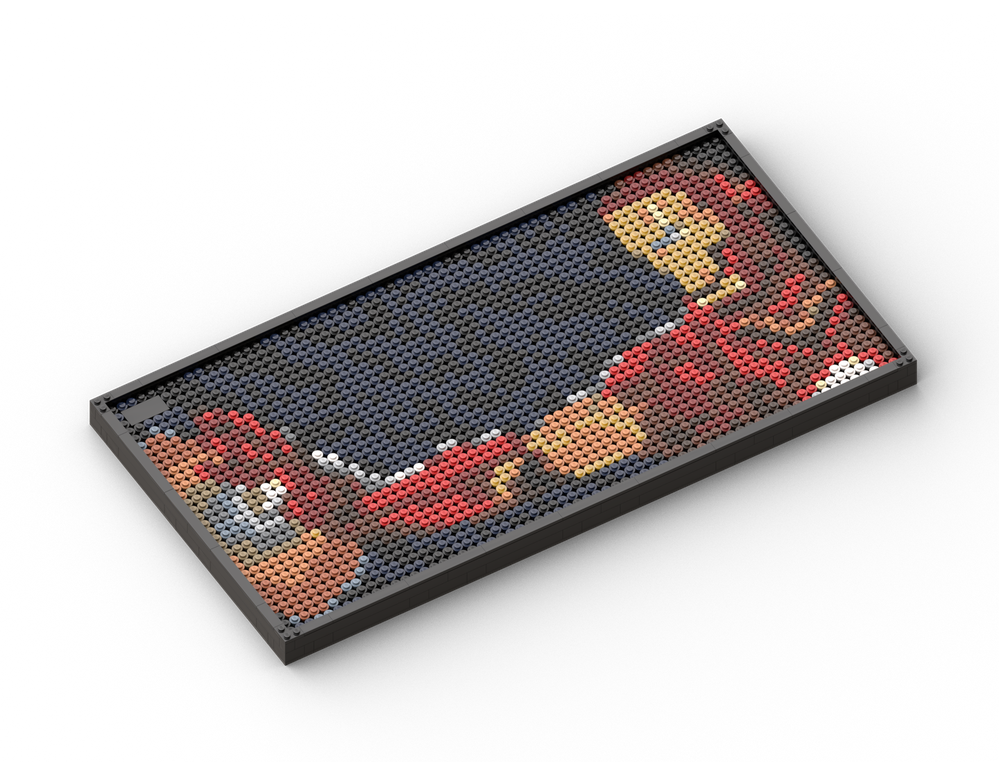 LEGO MOC The SMALL Ultimate Build - Iron Man Mosaic - 31199 - Alternate ...