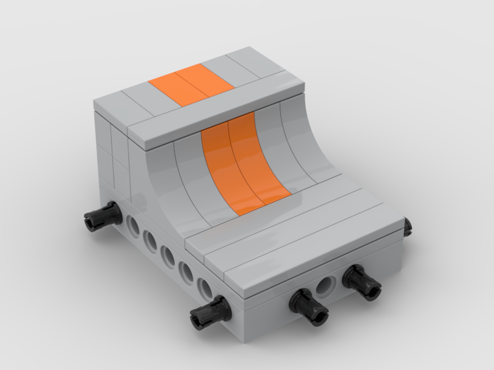 Lego Moc Modular Skatepark Quarter Pipe By Bear Mocs Rebrickable