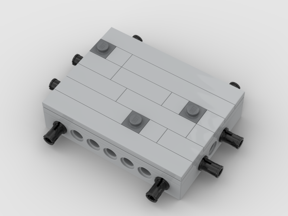 LEGO MOC modular sidewalk gravel by BEAR MOCS | Rebrickable - Build ...