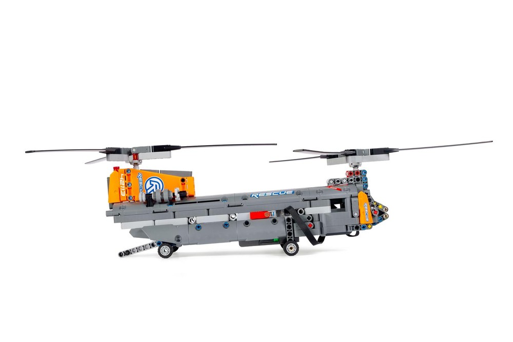 LEGO MOC 42113 B Model - Boeing Chinook CH-47 (Motorized) by ...