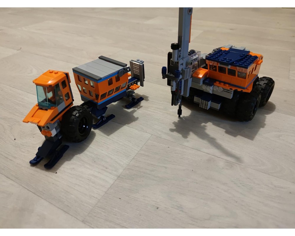 LEGO MOC Arctic Tractor by silenfu | Rebrickable - Build with LEGO