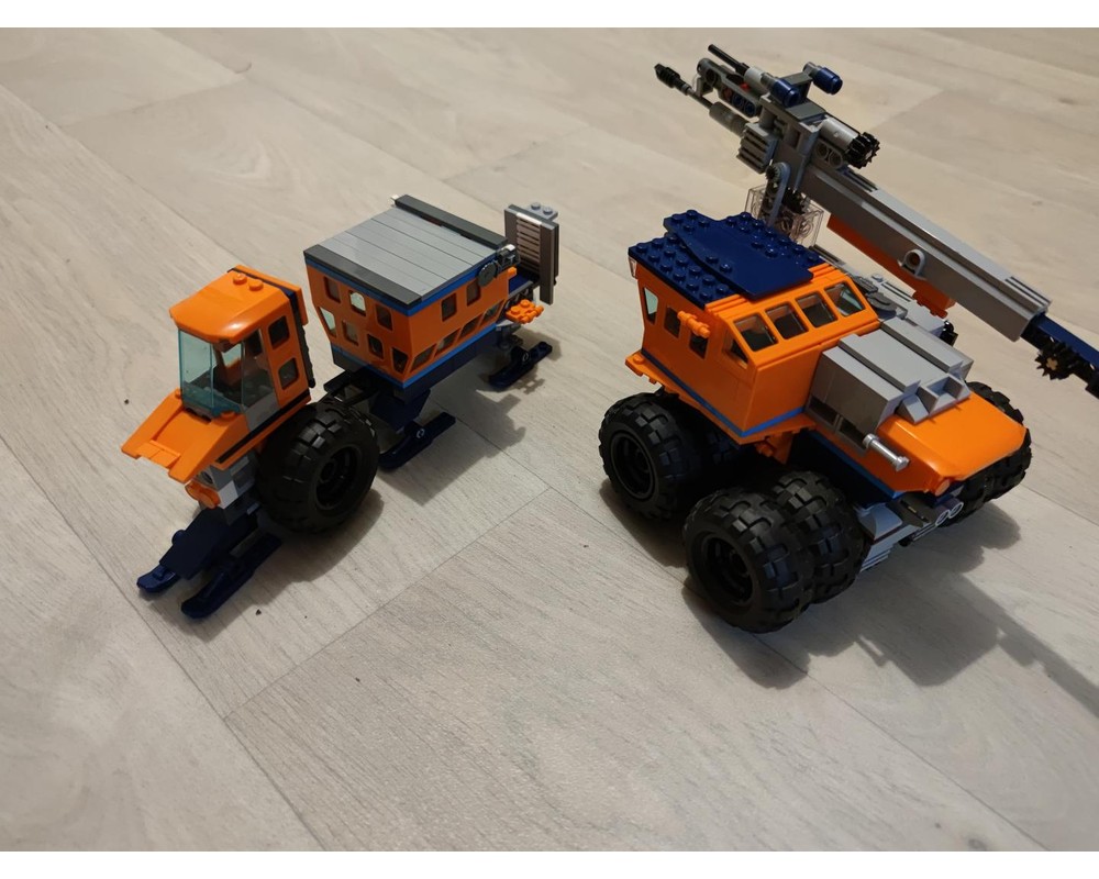 LEGO MOC Arctic Tractor by silenfu | Rebrickable - Build with LEGO