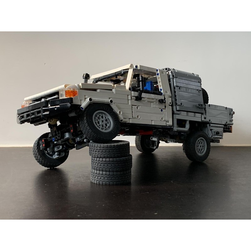 LEGO MOC Toyota Land Cruiser 79 Single Cab by Andy-C | Rebrickable ...