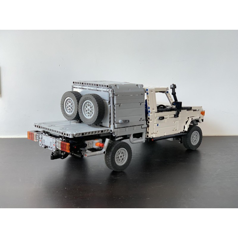 LEGO MOC Toyota Land Cruiser 79 Single Cab by Andy-C | Rebrickable ...