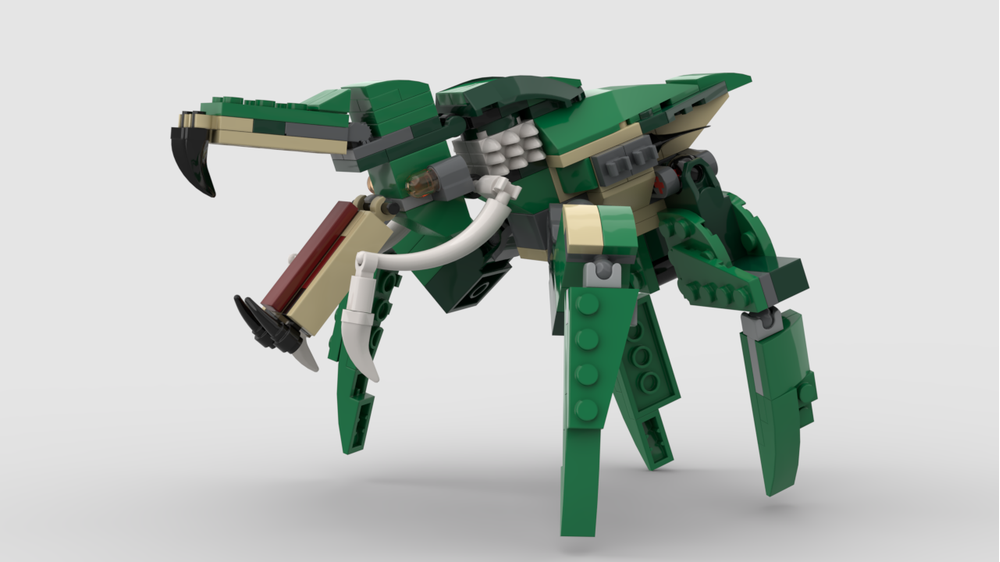 LEGO MOC Warrior Bug (LEGO 31058 Alternate) by pluTOMium | Rebrickable ...