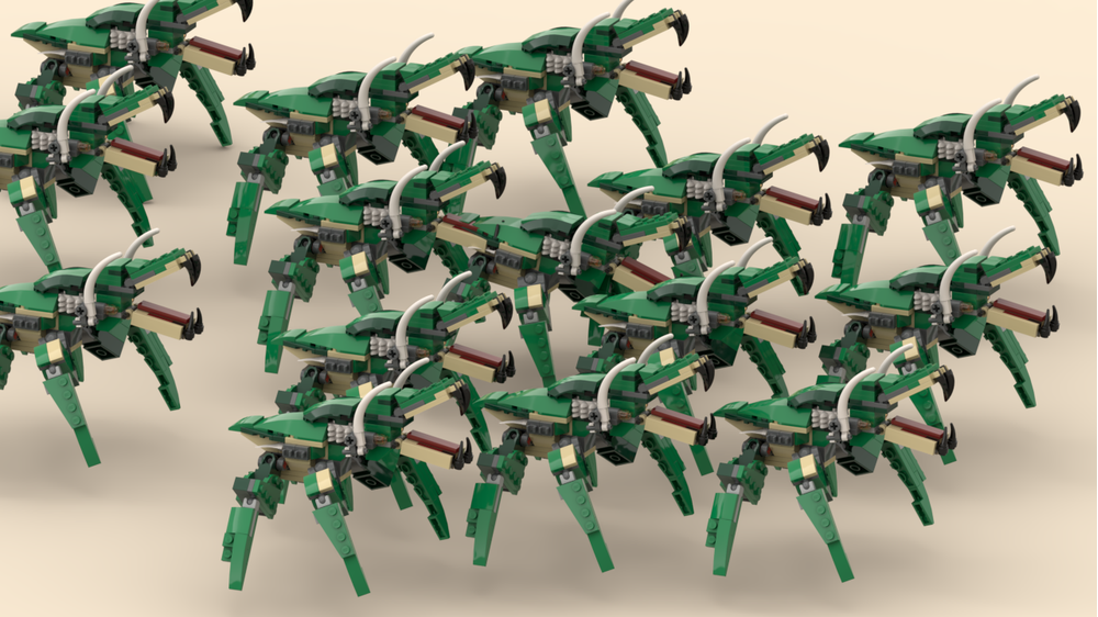 LEGO MOC Warrior Bug (LEGO 31058 Alternate) by pluTOMium | Rebrickable ...