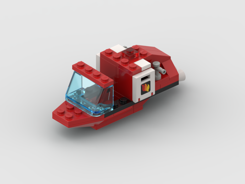 Lego Moc 6657 Fire Boat By Bgarms Rebrickable Build With Lego