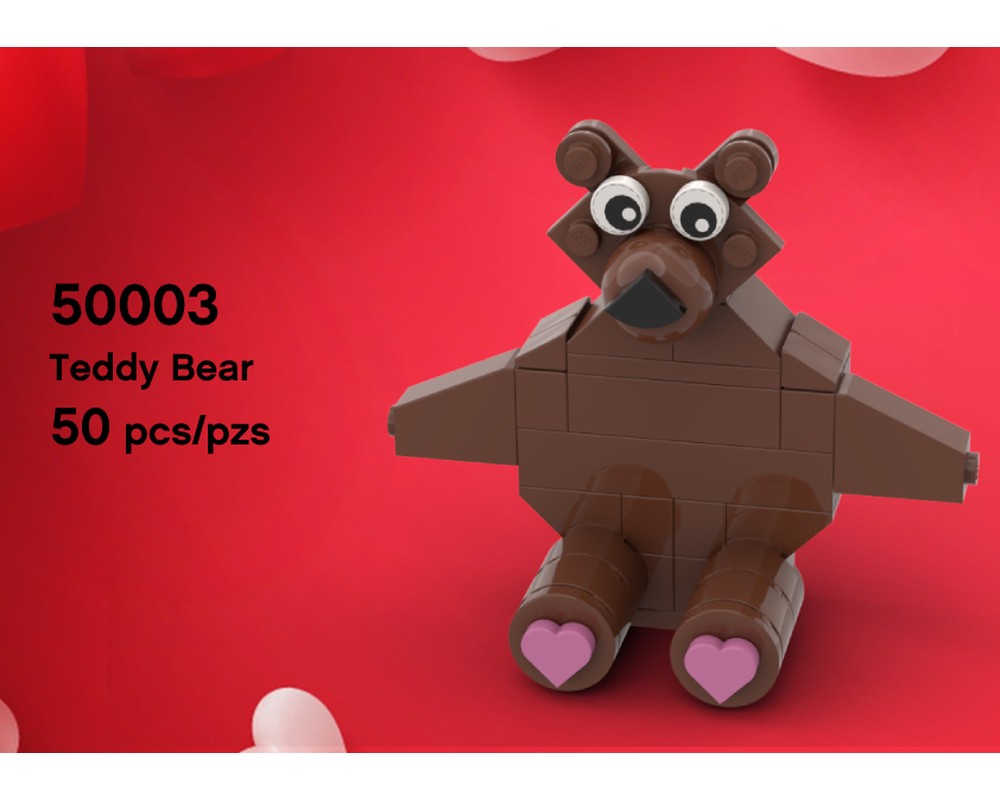 LEGO MOC Teddy Bear by BlackerBricks | Rebrickable - Build with LEGO