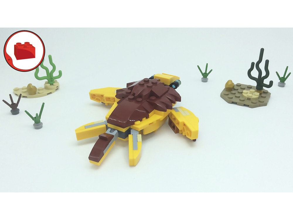 LEGO MOC Sea Turtle - Lego Creator 31112 by Bricks Ideas | Rebrickable ...