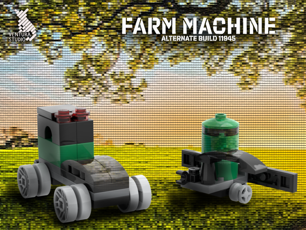 LEGO MOC Farm Machine by Pack of Bricks | Rebrickable - Build with LEGO