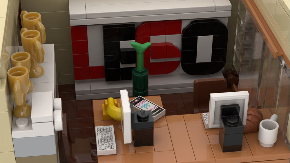 LEGO MOC Flat with fully interior decoration by _Maximilian_ ...