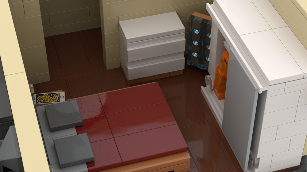 LEGO MOC Flat with fully interior decoration by _Maximilian_ ...