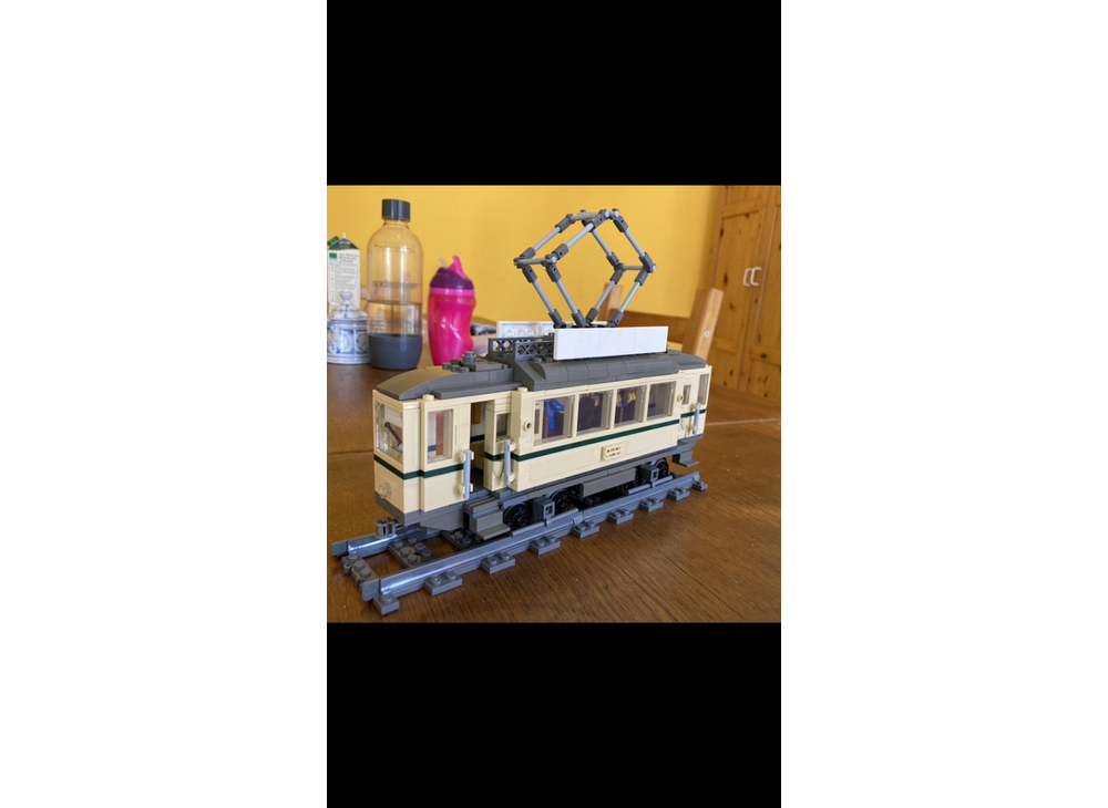 LEGO MOC German 50s Streetcar/Strassenbahn by dan_brix | Rebrickable ...