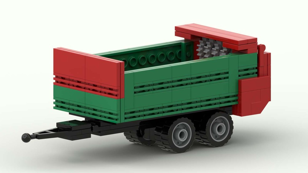 Lego Moc Manure Spreader Miststreuer By Bullbricks Rebrickable