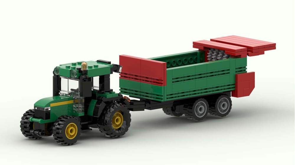LEGO MOC manure spreader (Miststreuer) by bullbricks | Rebrickable - Build with LEGO