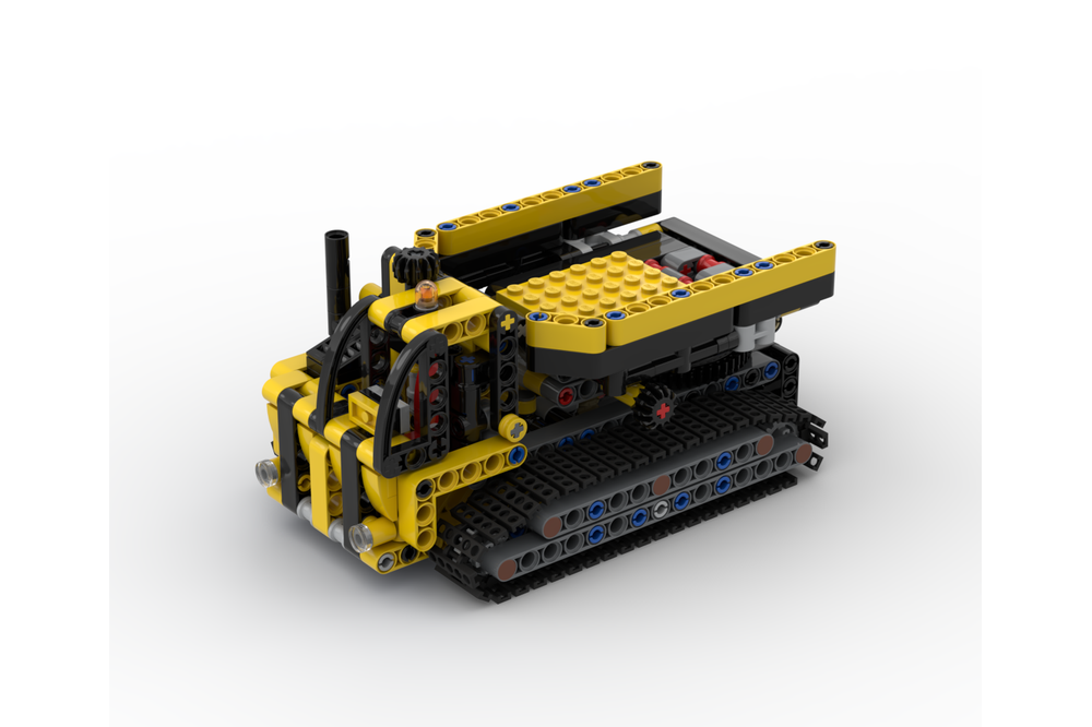 LEGO MOC 42121 Tracked Dumper by Nequmodiva | Rebrickable - Build with LEGO