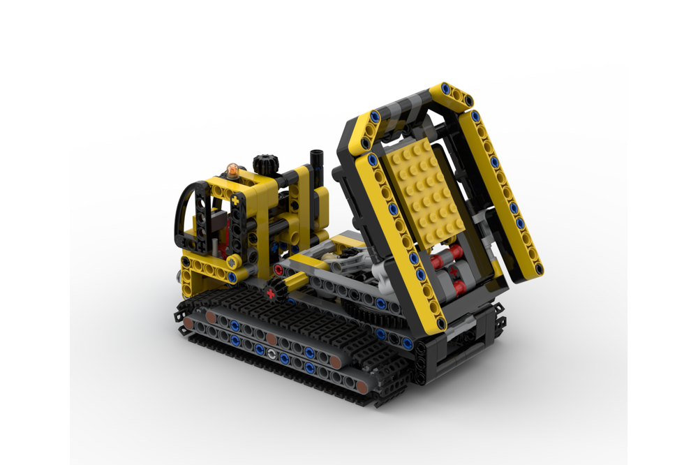 LEGO MOC 42121 Tracked Dumper by Nequmodiva | Rebrickable - Build with LEGO