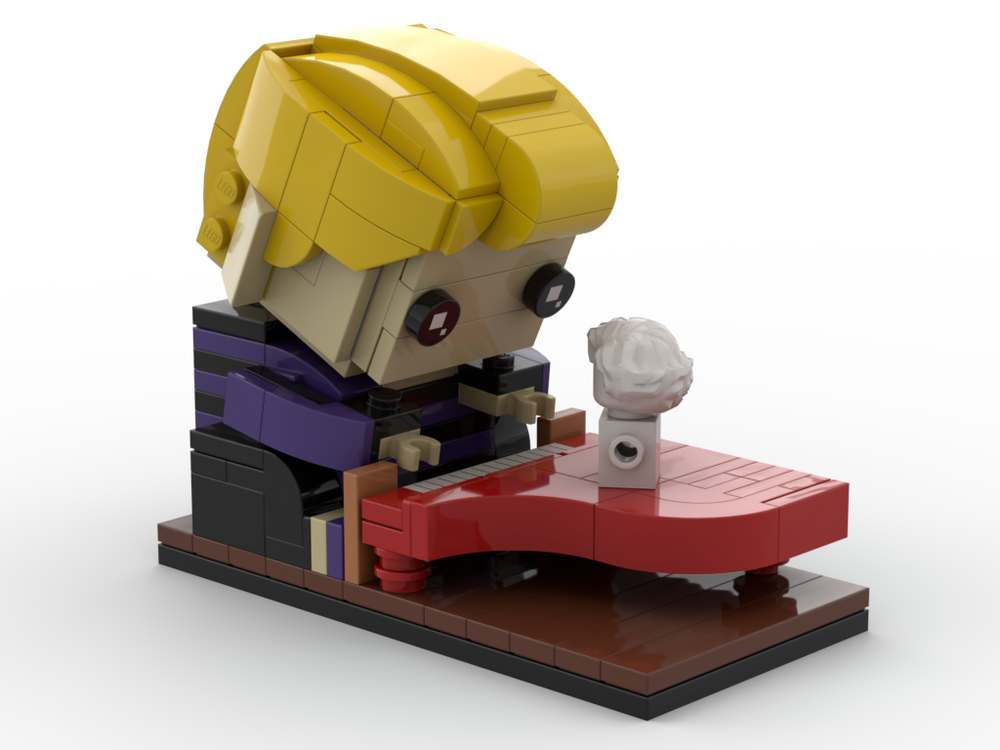 LEGO MOC Schroeder from Peanuts Brickheadz by cdn | Rebrickable - Build ...