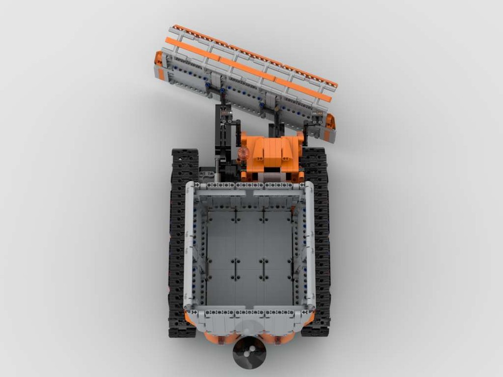 LEGO MOC Tracked Snow Plow by Don_Santos | Rebrickable - Build with LEGO