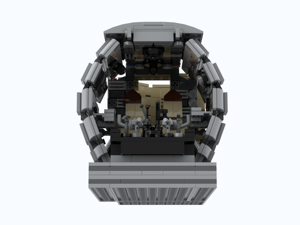 LEGO MOC Falcon Cockpit by chrisn48 | Rebrickable - Build with LEGO